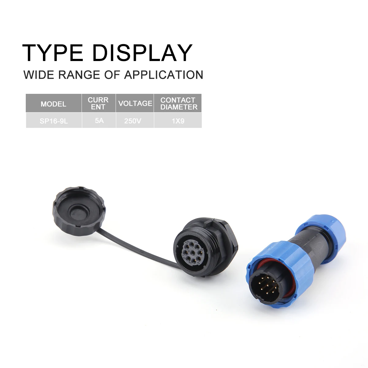 IP68 Waterproof 9 Pin Wire Connectors - Reliable Power