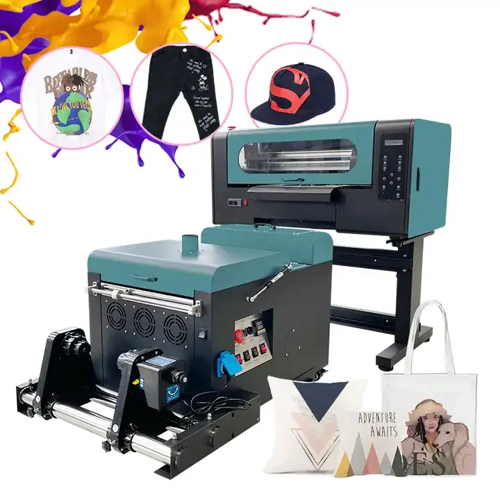 Visual-tex T-shirt Printing Machine For Clothes A3 30cm Dual Head Xp600 ...