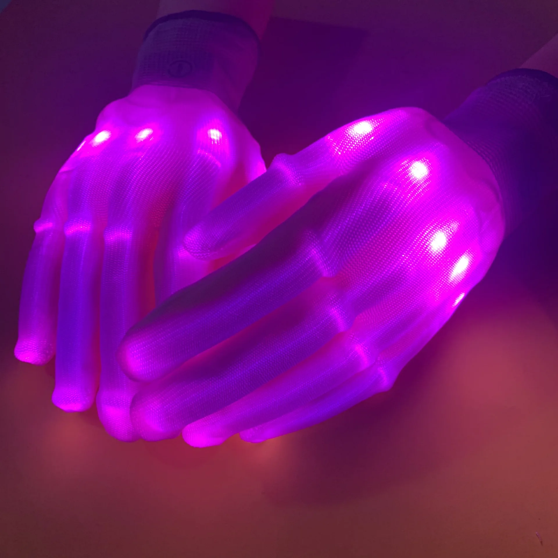 Light Show Dancing LED Gloves - Perfect for Halloween