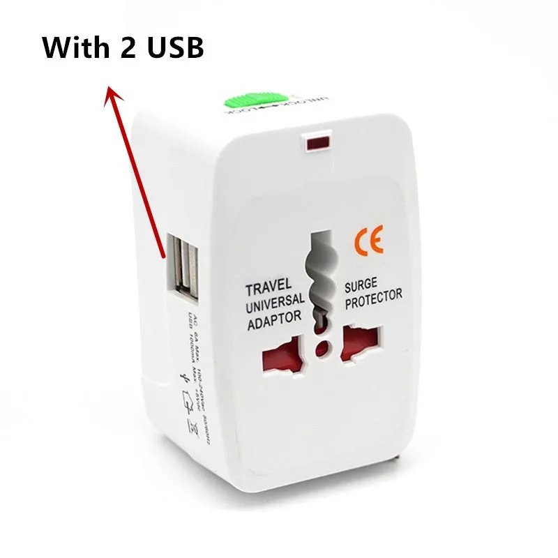Universal Travel Adapter - All in One International Plug