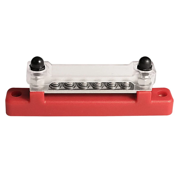 150a Red Bus Bar With M8 Stud For Car Vehicle Rv Truck - Buy 150a ...