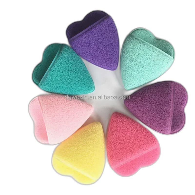 Customizable Natural Cellulose Bath Sponge Skin-friendly Wood Pulp Face ...