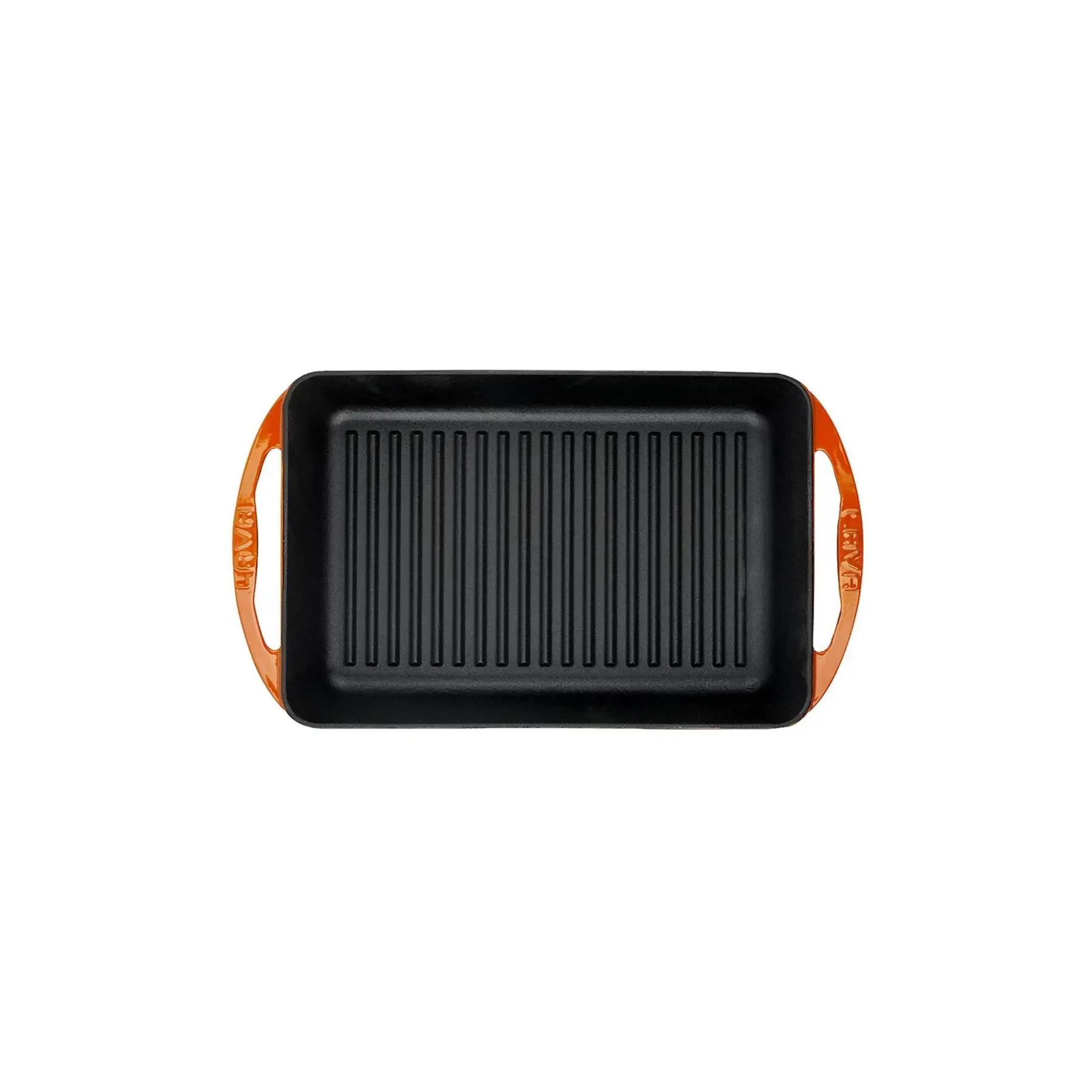 Casting Rectangular Grill Pan Cast Iron Solid With Handle Dimension ...