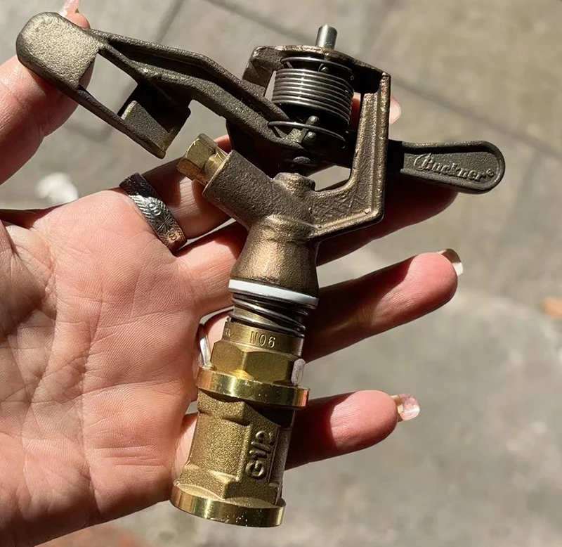 1/2 Inch Full-automatic 360 Irrigation Single Nozzle Copper Rocker Arm ...