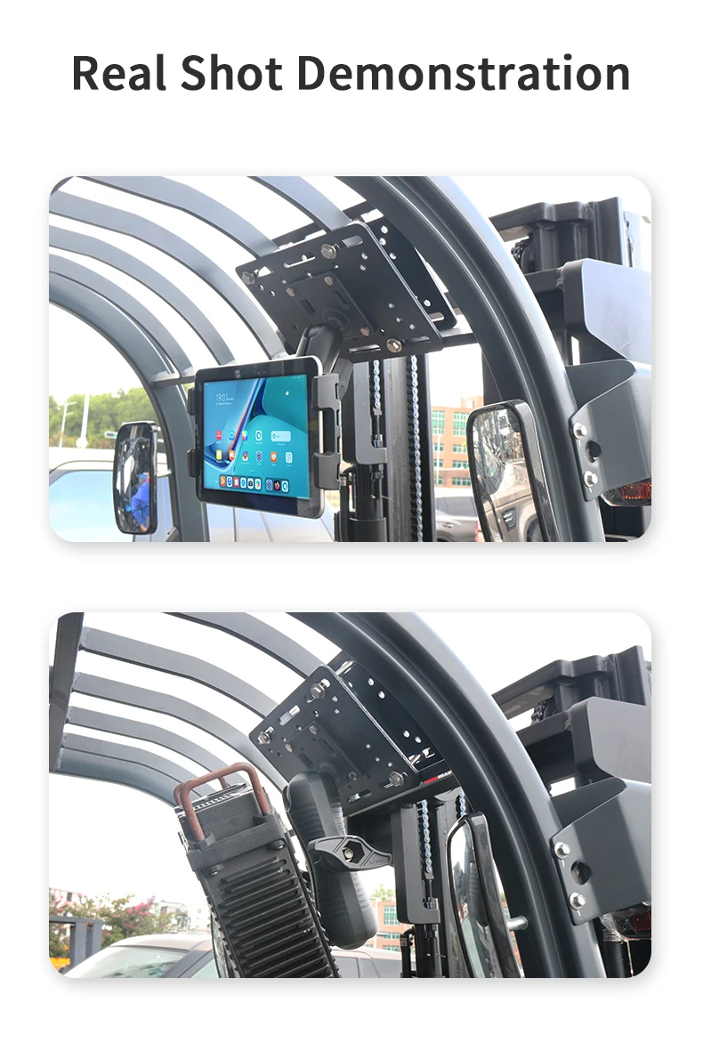 Forklift and Warehouse Vehicle Cage Support - VIN MOUNTS