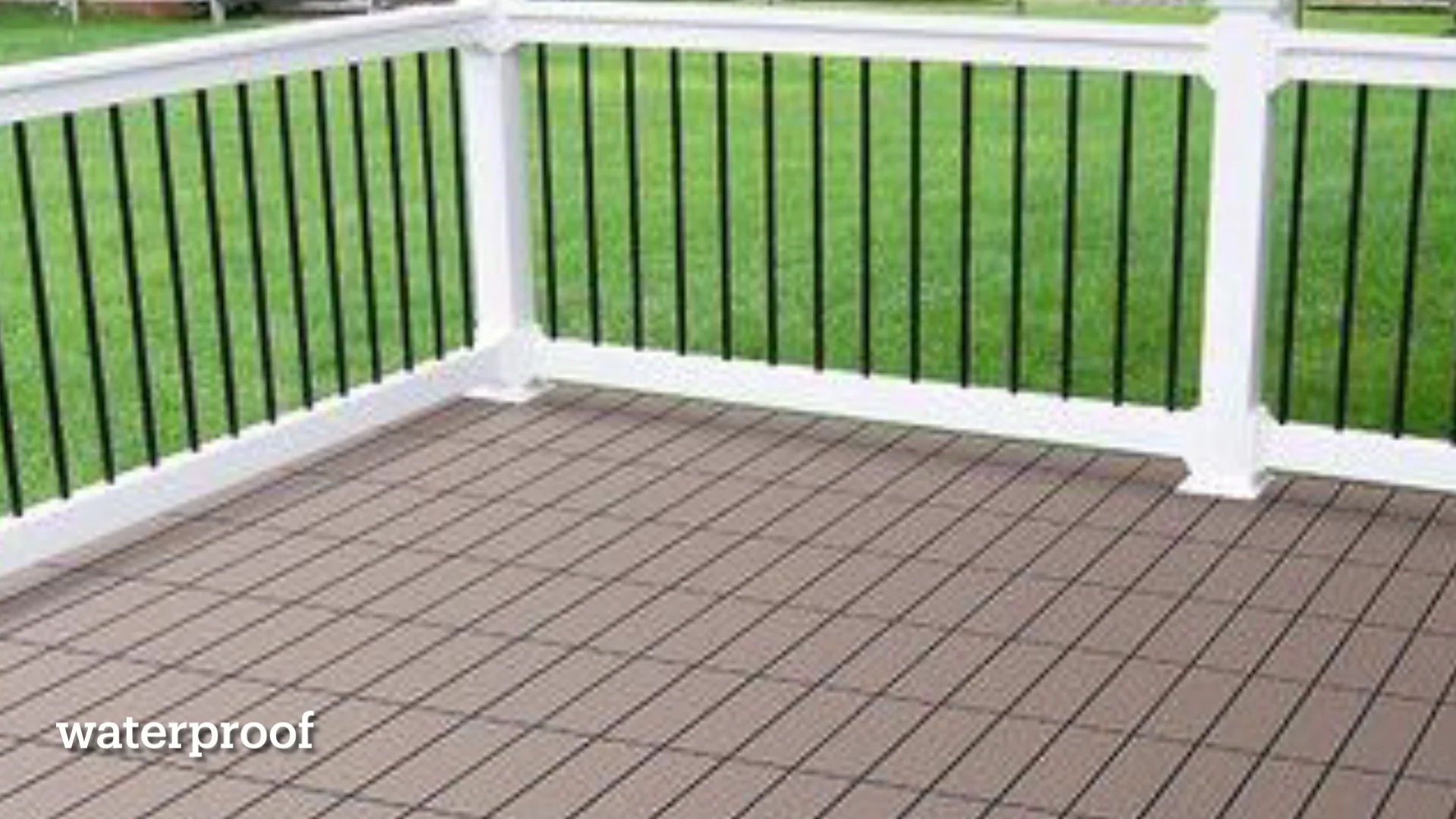 Natural Stone Granite Interlocking Outdoor Diy Decking Tile Balcony ...