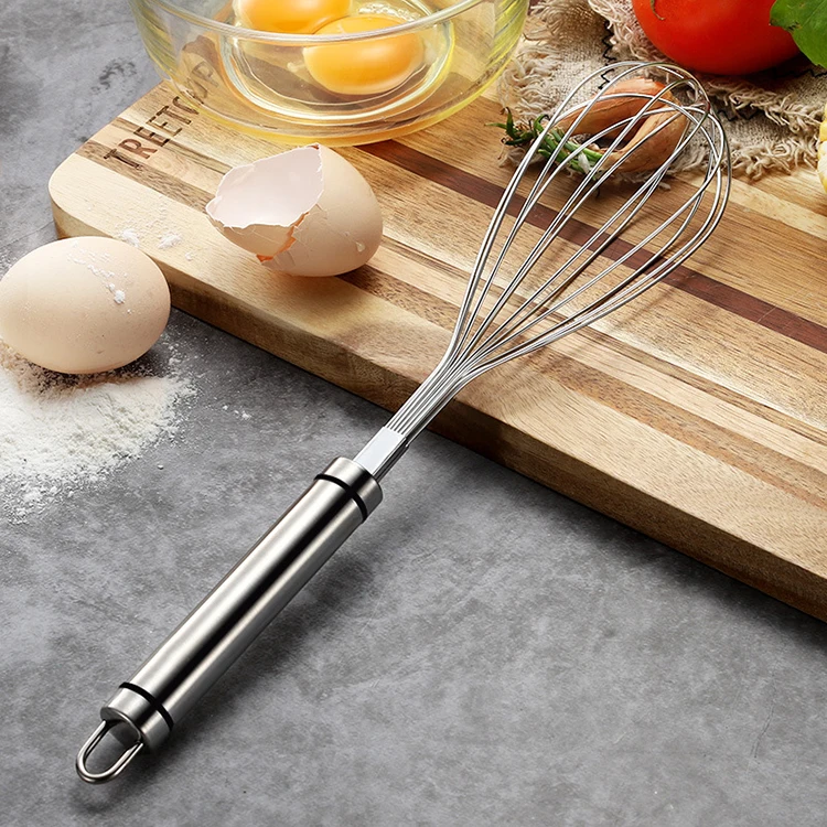 High Quality 10'' 12'' 304# Stainless Steel Whisks For Blending Mixing ...