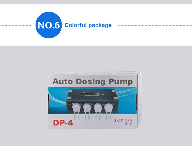 Jebao Automatic Titration Peristaltic Pumps DP2 DP3 DP4 DP5 Auto Dosing ...