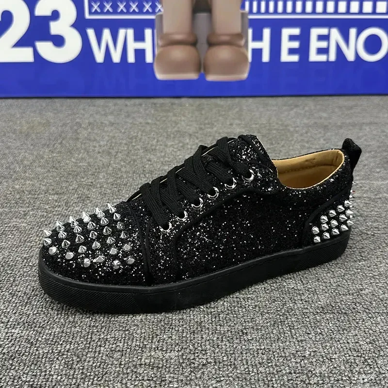 Latest New Trendy Men Brand Shoes Rivet Shoes High Quality Men Classic ...
