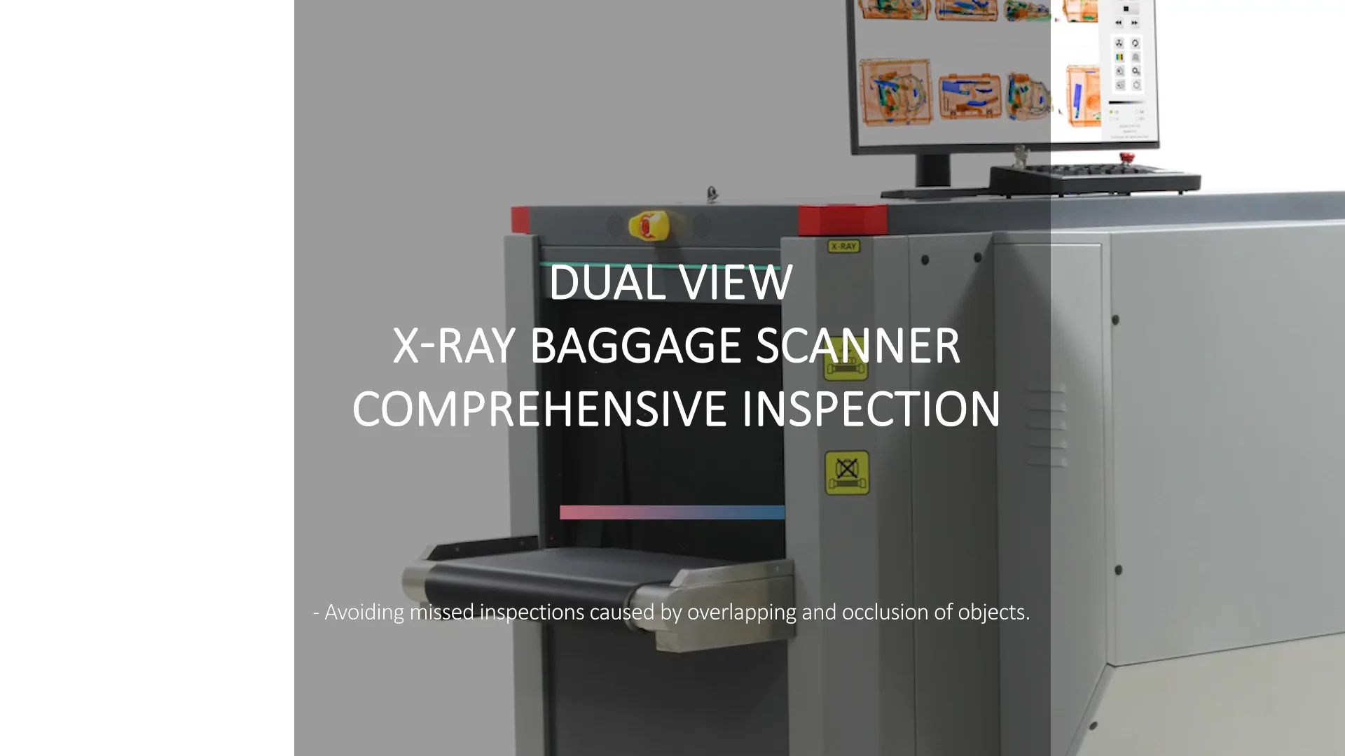 Safeagle Hp-se7555d Dual-view Xray Baggage Inspection System Metal ...