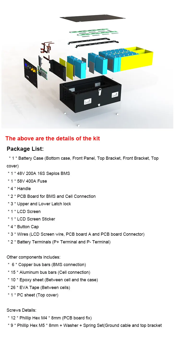 New 3.0 Seplos Mason Home Energy Storage Battery System V3 Diy Box Kit ...