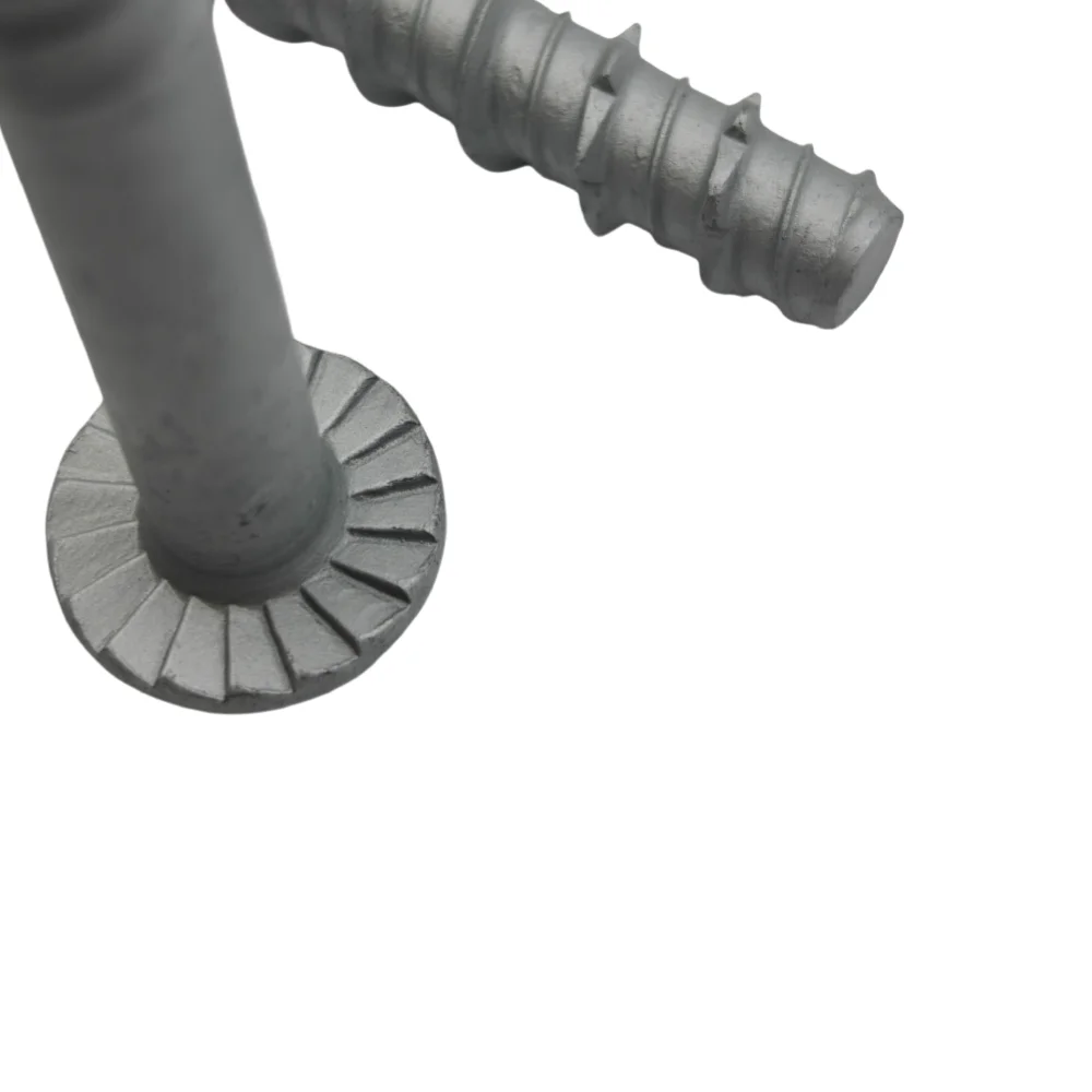Ruspert High-Low Thread Hex Flange Head Teeth Self-Locking Concrete ...