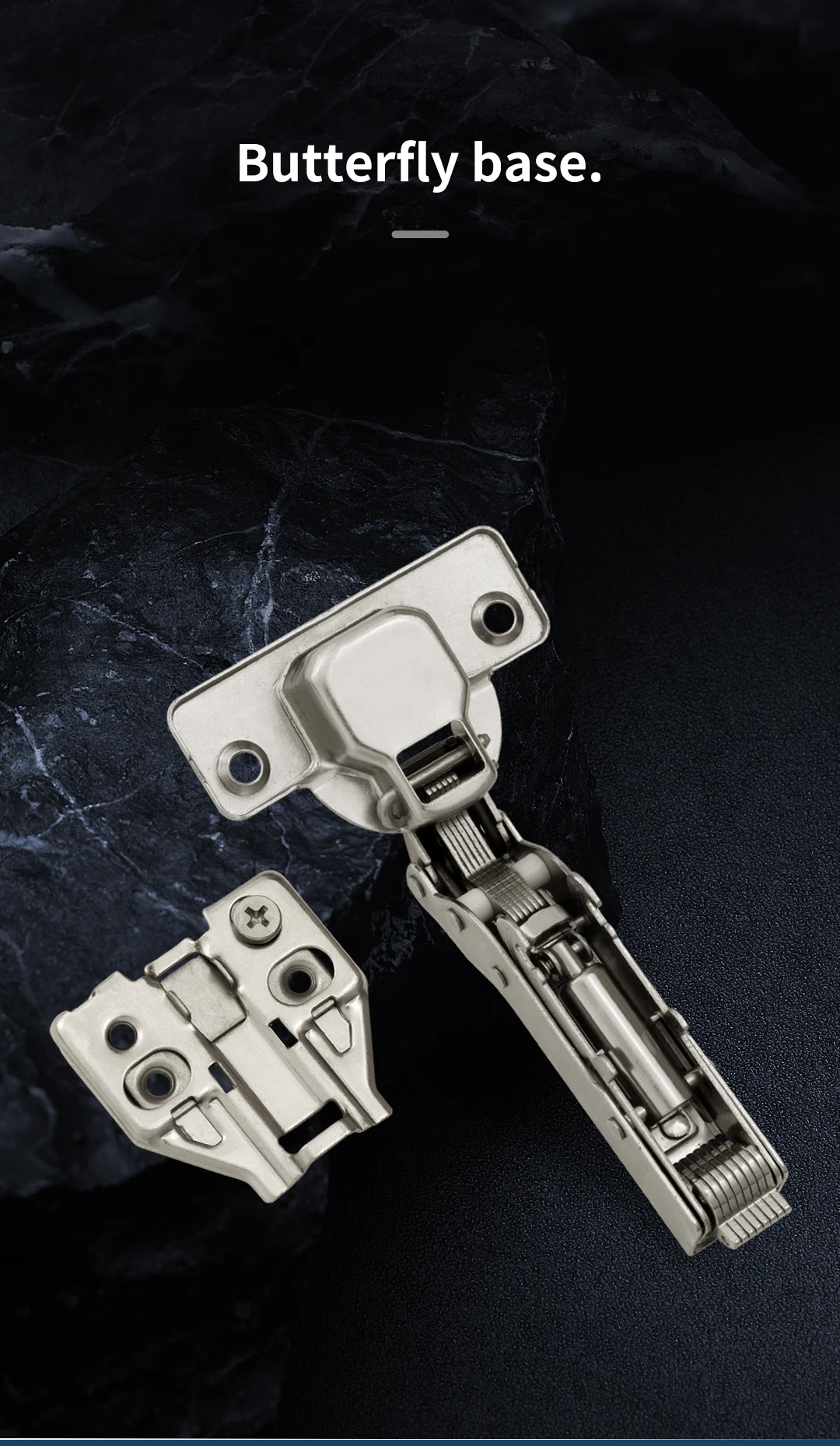 3d Adjustable Hinge Hardware Cabinet Door Hinge Hydraulic Butterfly ...