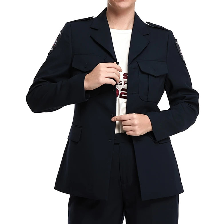 Women Guard Security Uniforms Tactical Jacket Multi Pocket Rip Stop ...