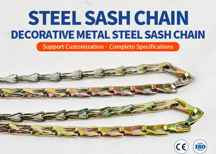 Rigging Zinc Plated Steel Sash Chain Link Chain For Window Or Lamp ...