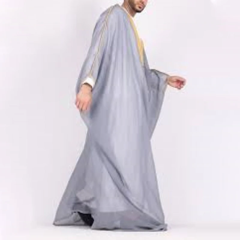 Latest New Style Thobe For Men Indonesian Fashion Muslim Dress Sets ...
