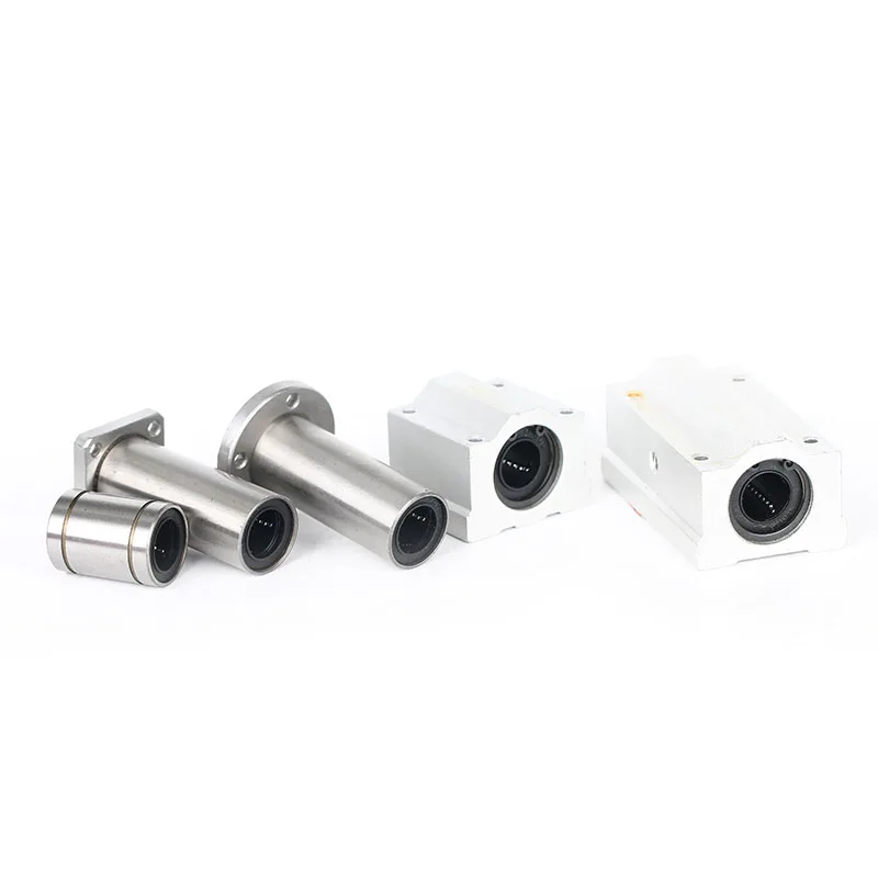 Square Flange Linear Ball Bearings LMK16UU LMK20UU LMK25UU LMK30UU ...