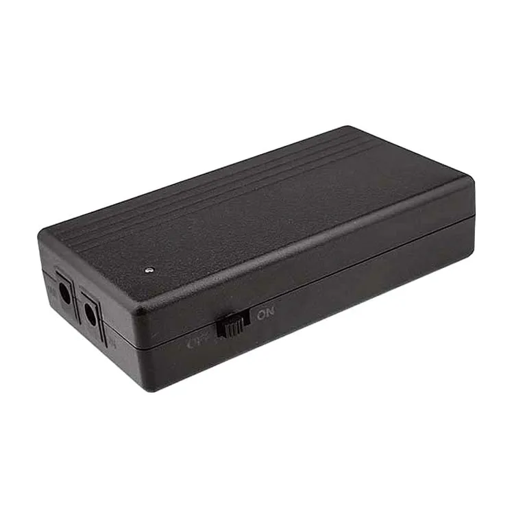 Mini UPS WIFI Router Backup Battery Supply 6000mah DC Power Bank 5V 9V ...