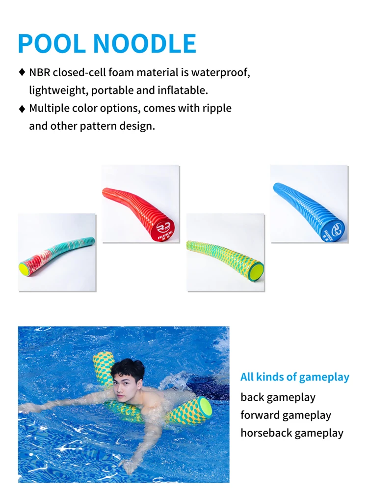 Colorful Floating Pool Noodles Foam Solid Epe Swimming Factory ...