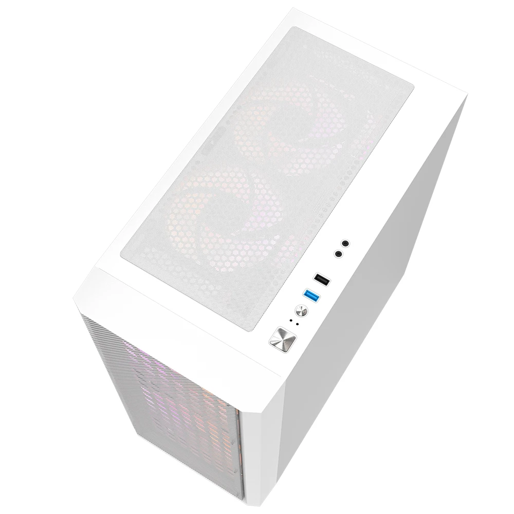 Darkflash Glass Computer Case with RGB Fans & Side Window