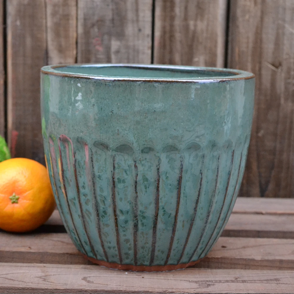 Modern Designs Glazed Ceramic Garden Pots for Planting Flowers and ...