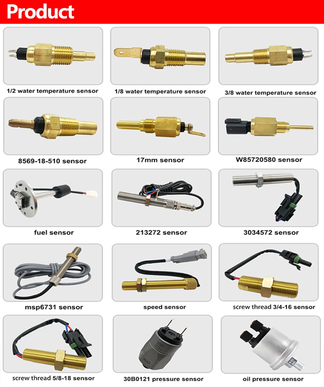 CH12893 CV18338/5 Water Temperature Sensor for 2000 Series