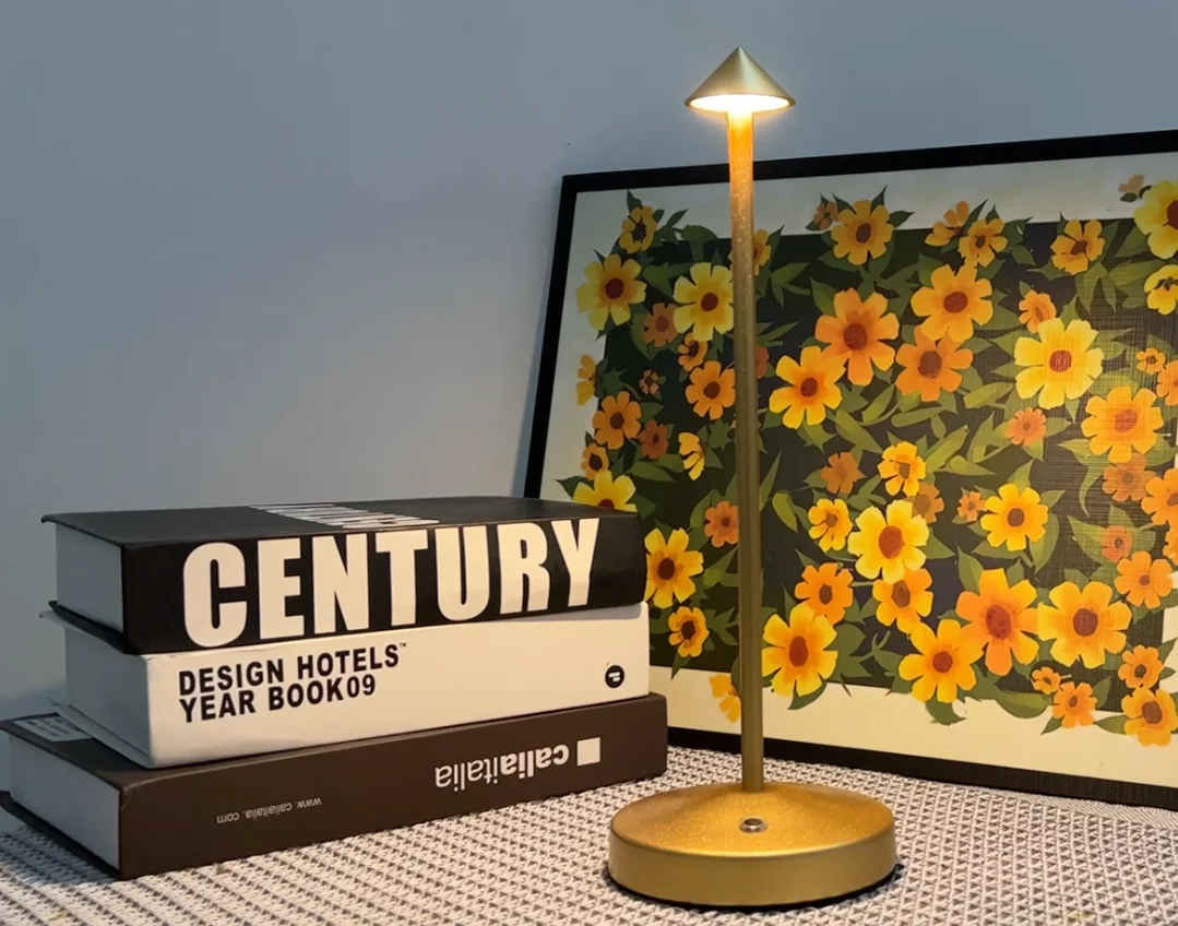 Creative LED Touch Rechargeable Portable Luxury Lamps