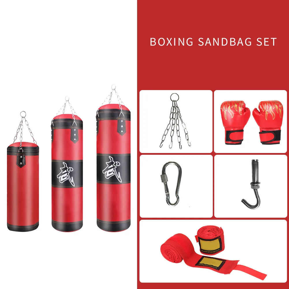 Saco De Boxeo Professional Boxing Bag Set - Heavy Punching