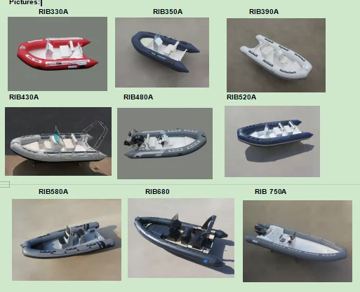 18ft RIB540 Deep V Fiberglass Hull - Perfect for Fishing