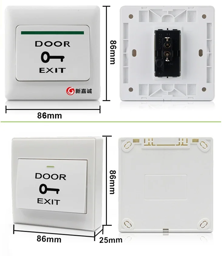 E6 Exit push button plastic door release button switch with cheap price| Alibaba.com
