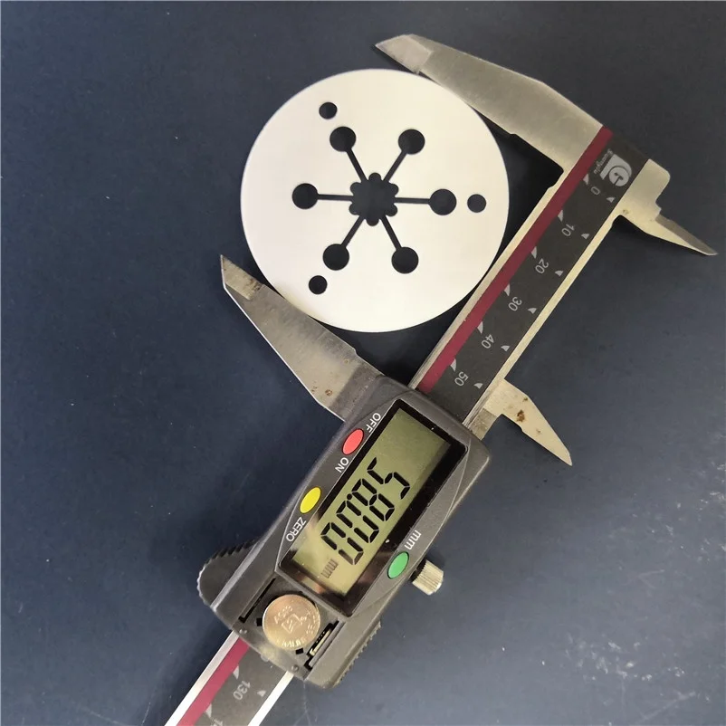 Customized High Thermal Conductivity BeO Substrate Beryllia Ceramic ...