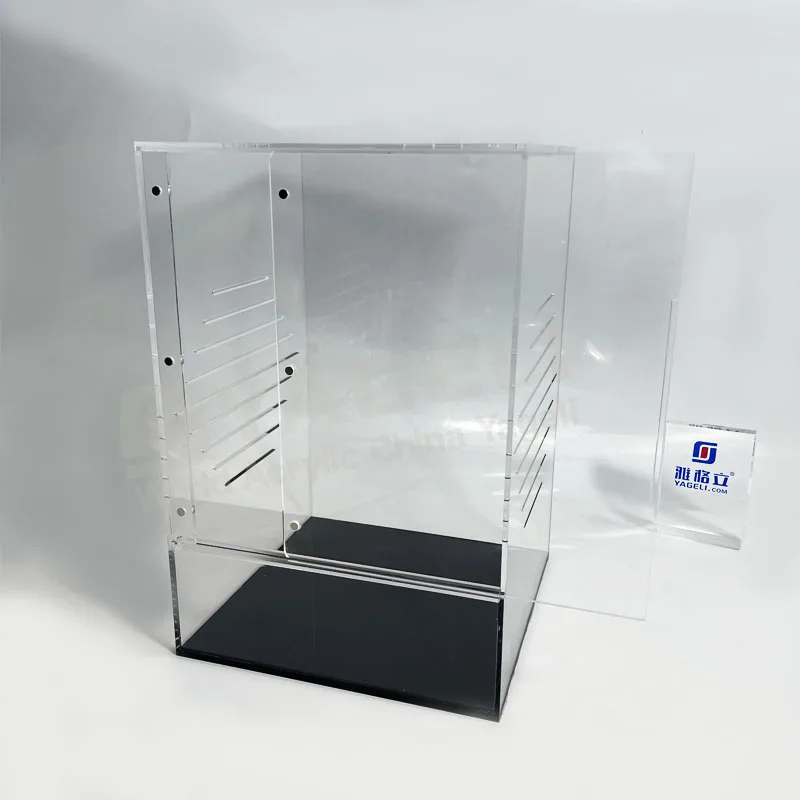 Custom Clear Acrylic Tarantula Enclosure Jumping Spider Acrylic Case ...