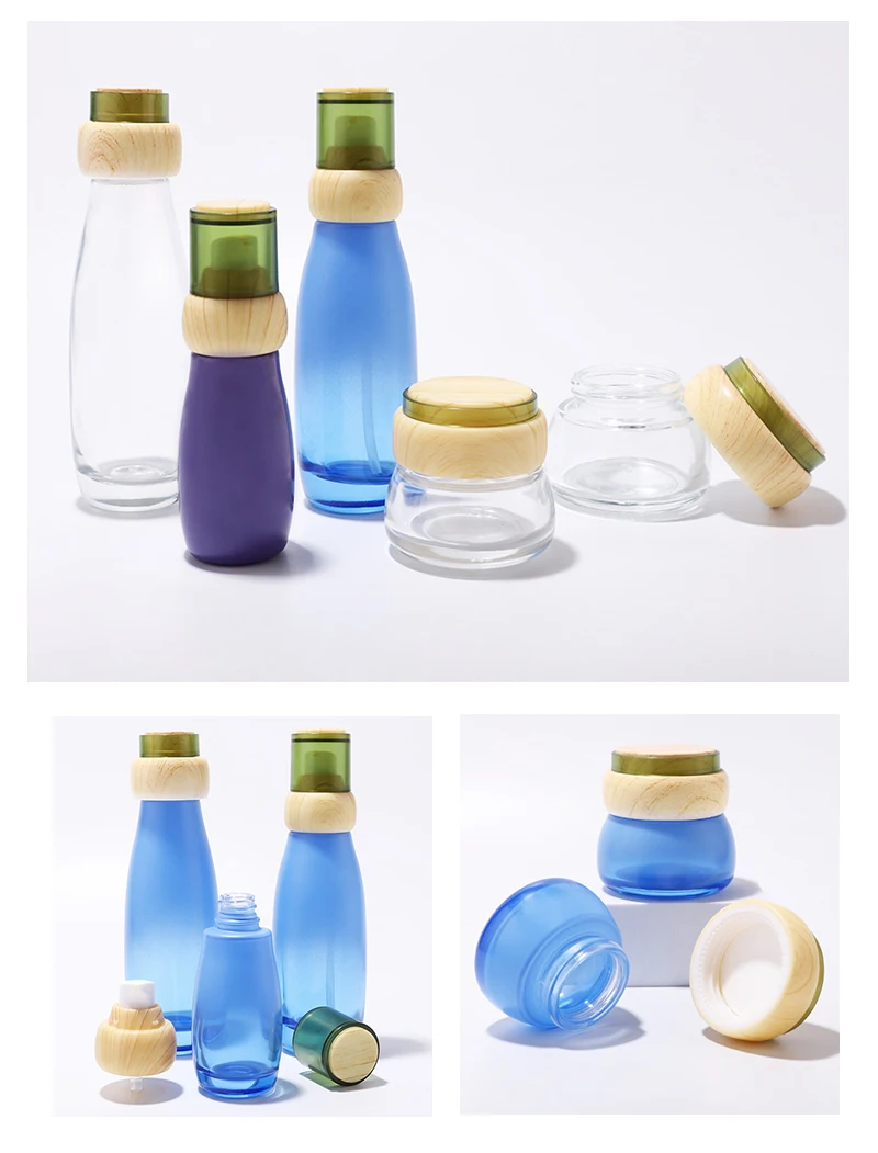 Wholesale Hot Style 30 g 50 g Cosmetic Face Cream Glass Jar Round with ...