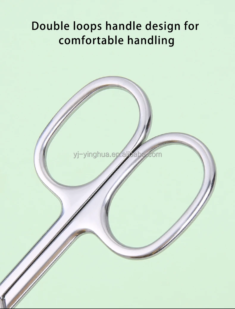High Quality Curved Scissor Stainless Steel Beauty Manicure Scissors ...