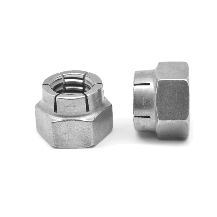 Custom Machining Flex-top Flex-loc Locknut Hex Flexloc Lock Nut - Buy ...