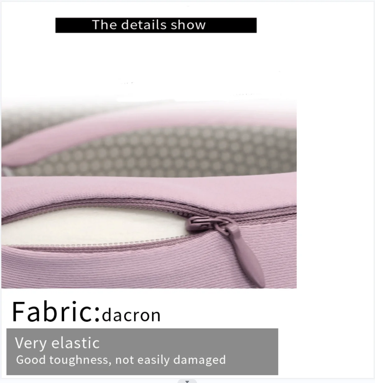 Jiyimei Memory Foam Travel Pillow - U Shape Neck Support