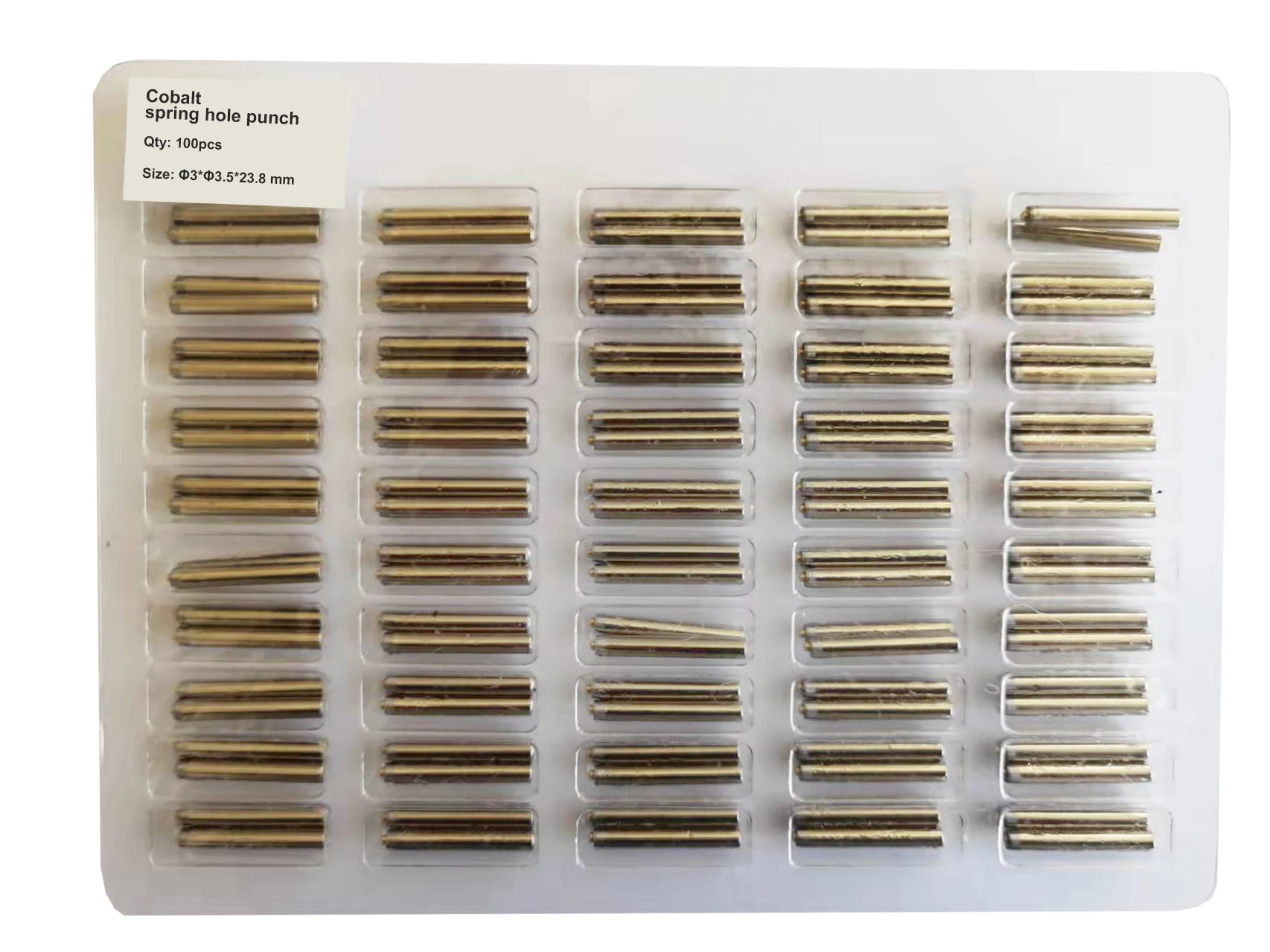 Back-clearing Concentric Punch Height 23.8mm Metal Punch And Die Set ...