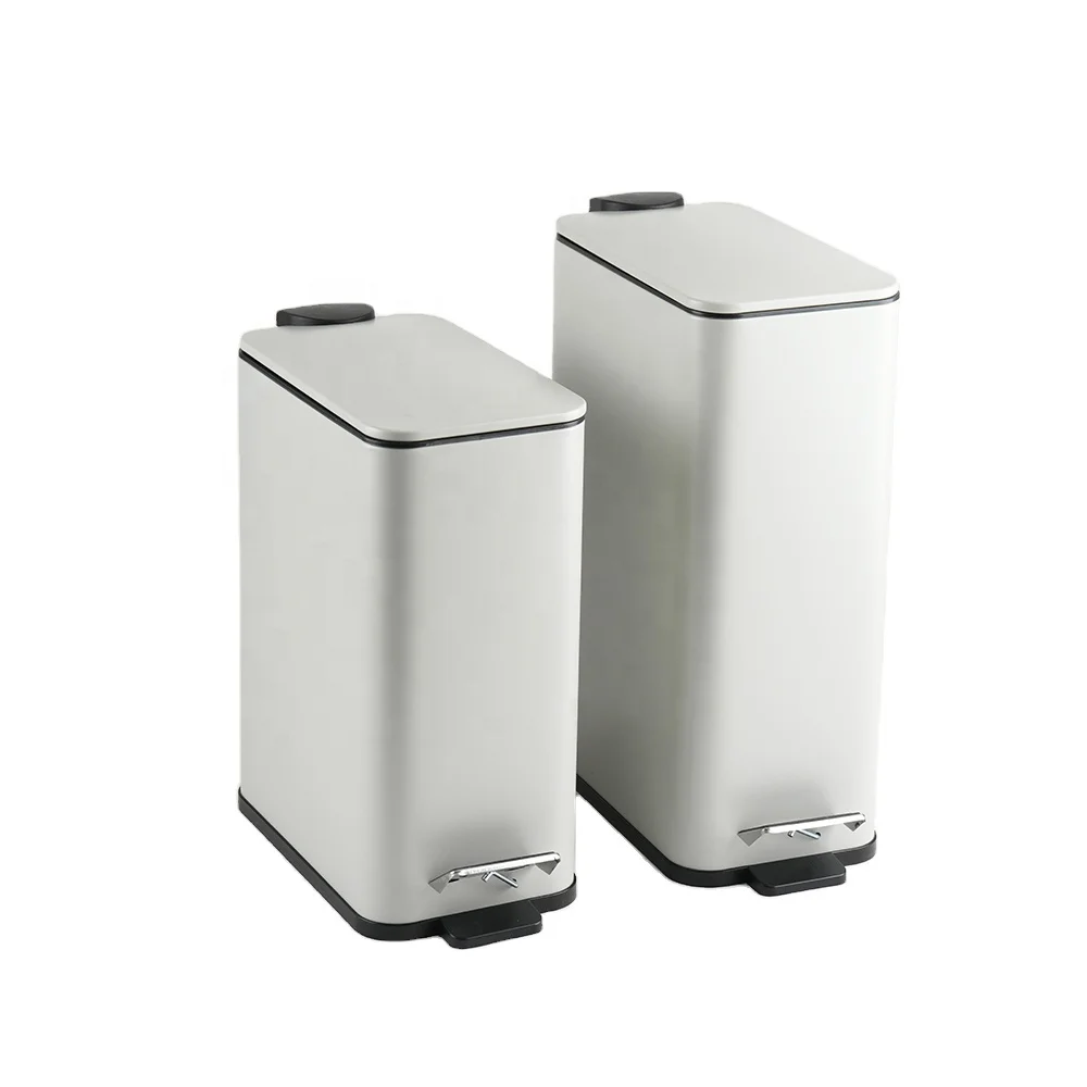 Durable 20L Waste Bin with Soft Close Pedal - Eco-friendly