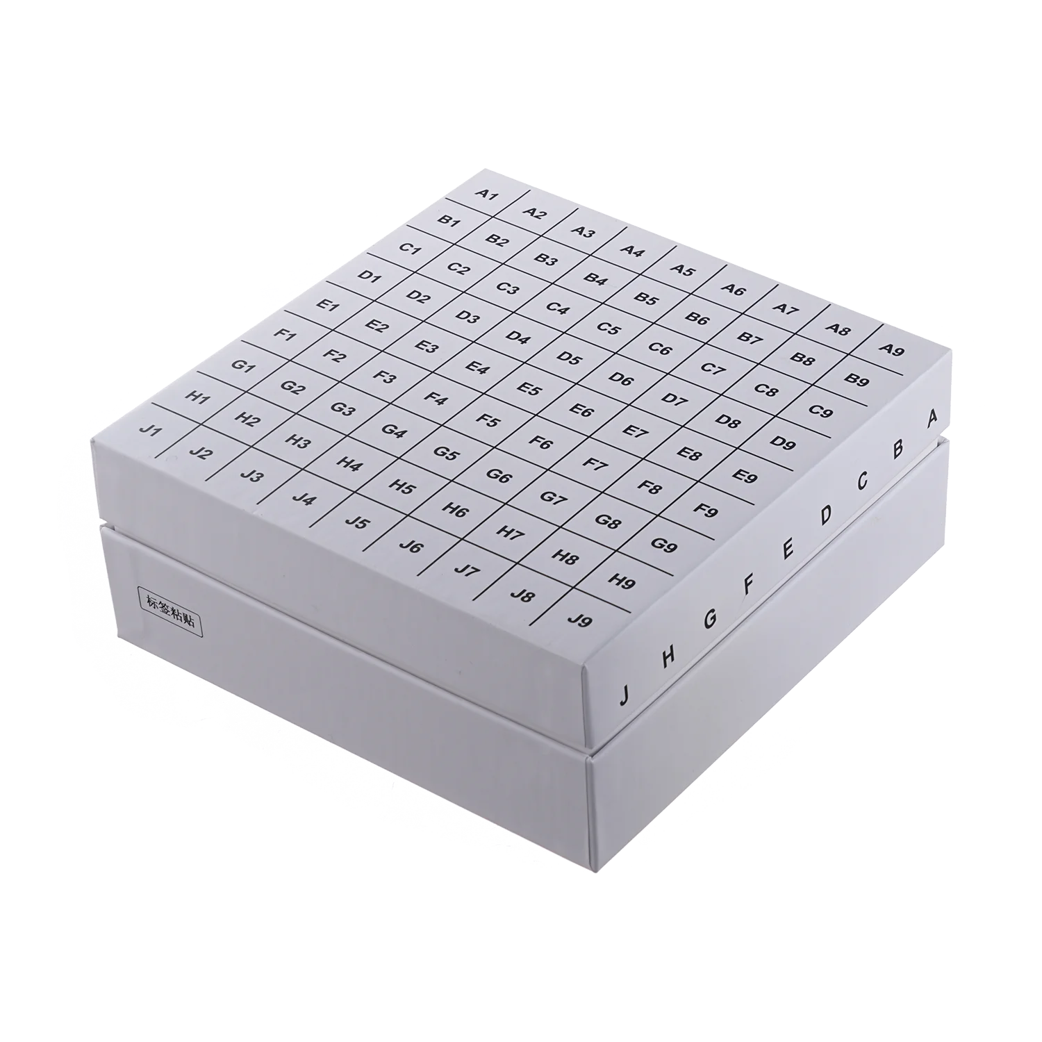 Cardboard Cryobox Tube Box 100 Well Cryogenic Cryovial Freezing Freezer ...