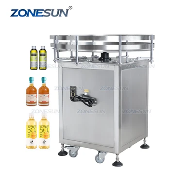 Zonesun Automatic Round Rotating Plastic Glass Bottle Collecting ...