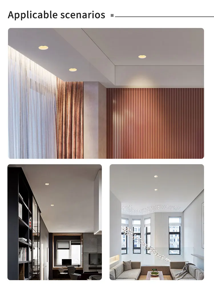 Toseo Customized Die-cast Aluminium Ceiling Light Deep Hole Cup Anti ...