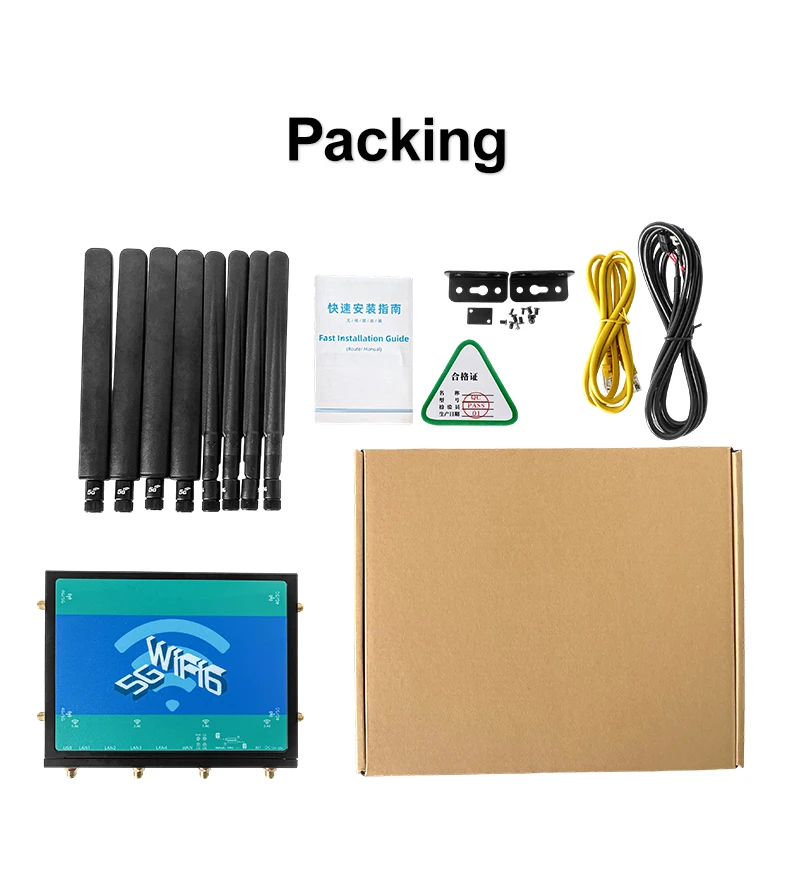 ZBT 5G Cellular Wireless Wifi Router - 3000mbps Speed