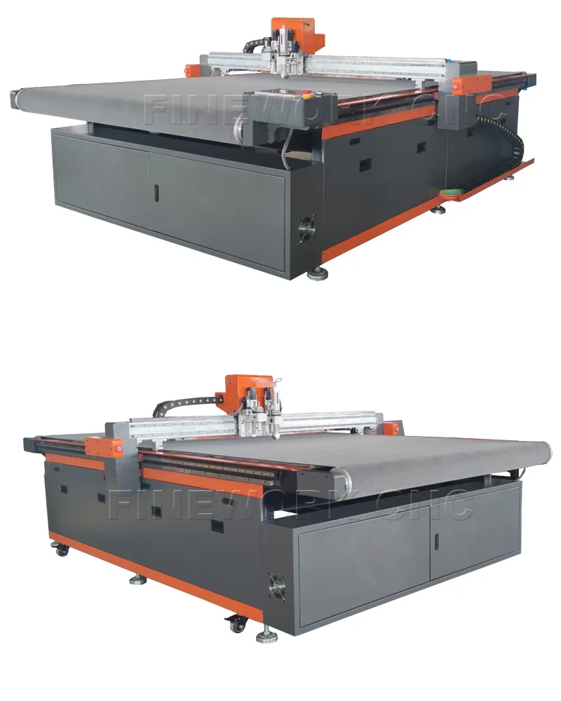 CNC Vibration Knife Fabric Textile Cutting Machinery China
