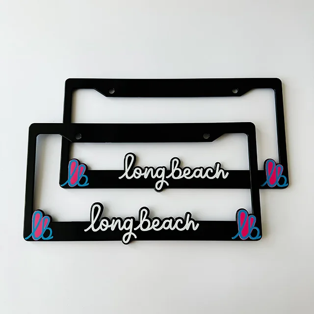 Custom License Plate Covers - Durable ABS Plastic Frames