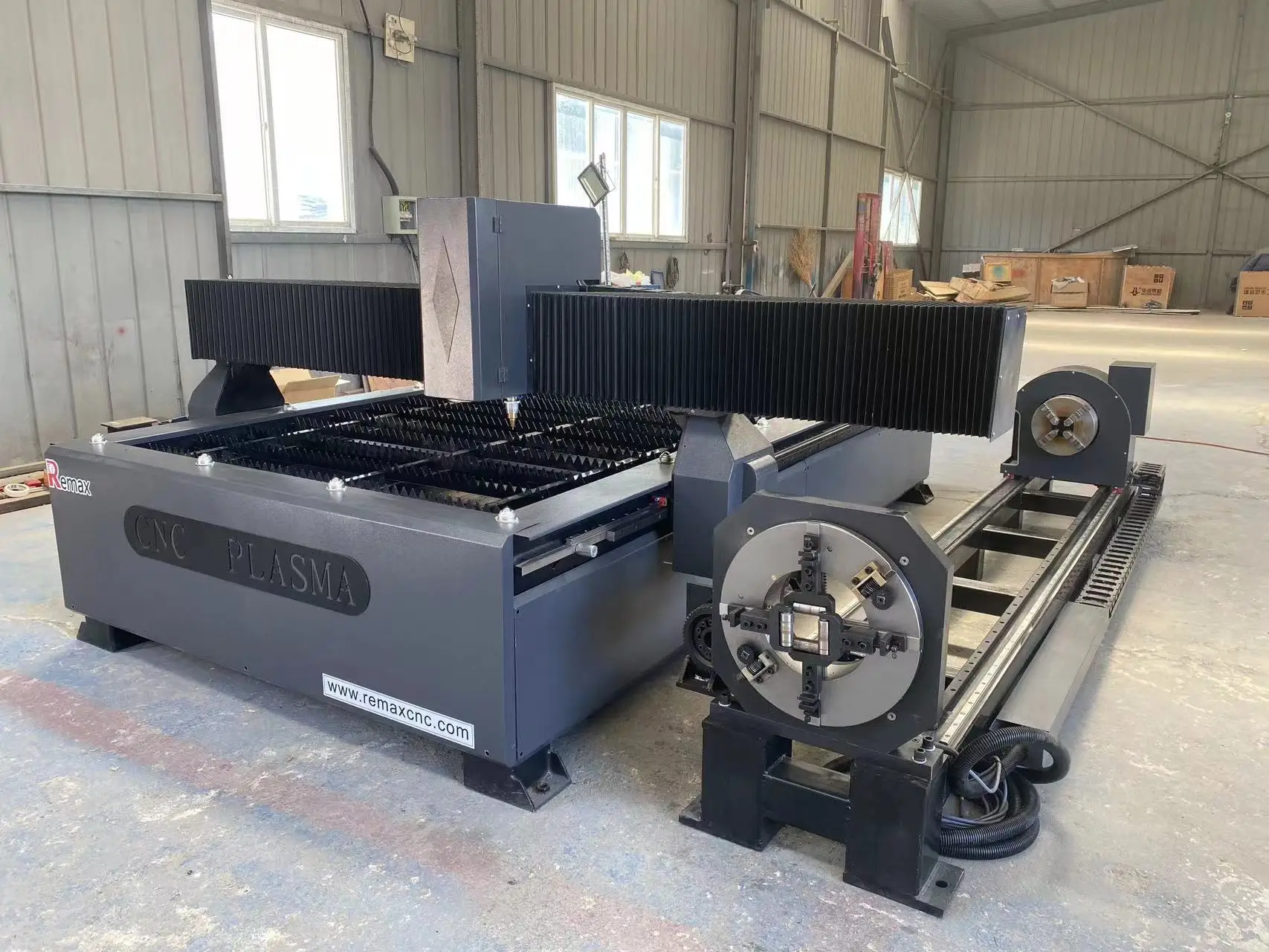 Cnc Plasma Cutting 4 Axis Cnc Plasma Cutters For Tube And Sheet - Buy ...