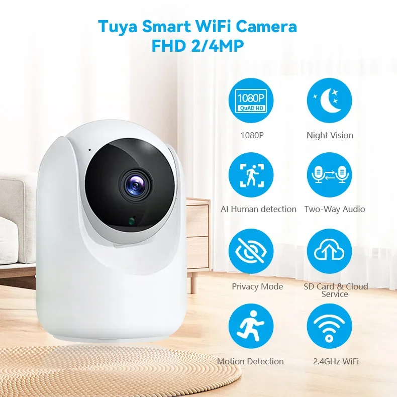 LDA Full HD Wi-fi Mini Surveillance Network Camera Motion Detection ...