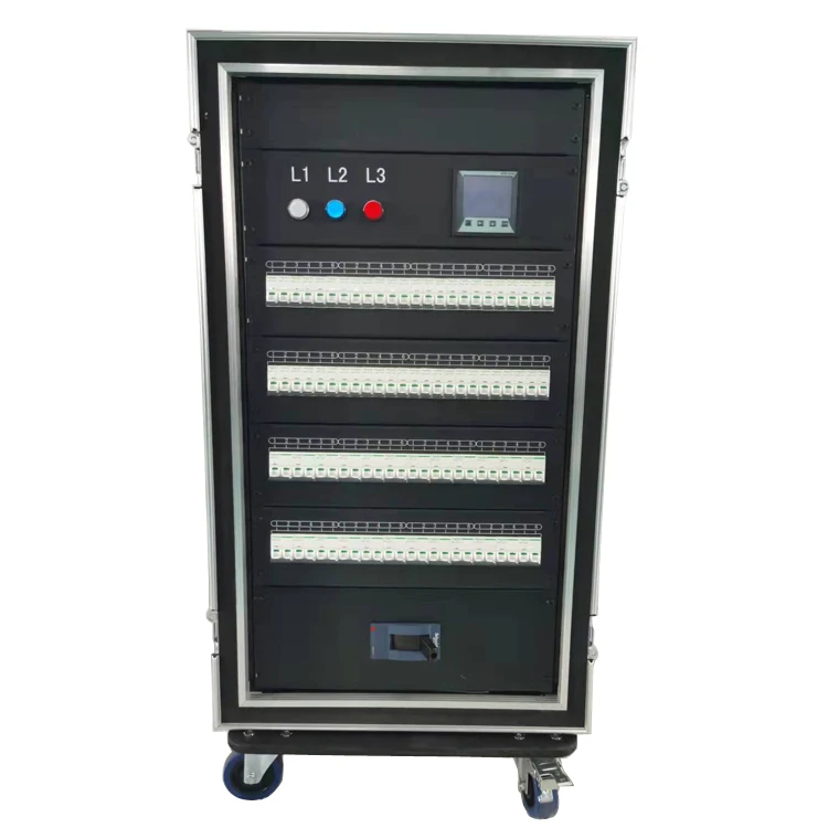 16u Pro Audio Shockmount Power Distro Rack 3 Phase Power Distribution ...