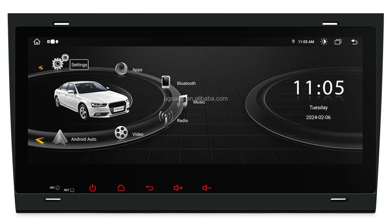 Xtrons For Audi A4 S4 Rs4 Seat Exeo Android Car Radio 8.8" Android 13 Carplay 4g Lte Android ...