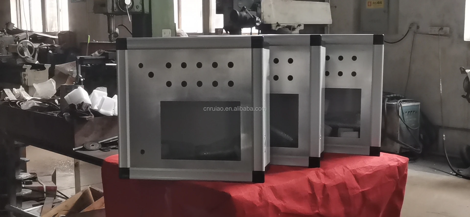 Bracket Assembly Control Box Cantilever Industrial Support Arm System ...