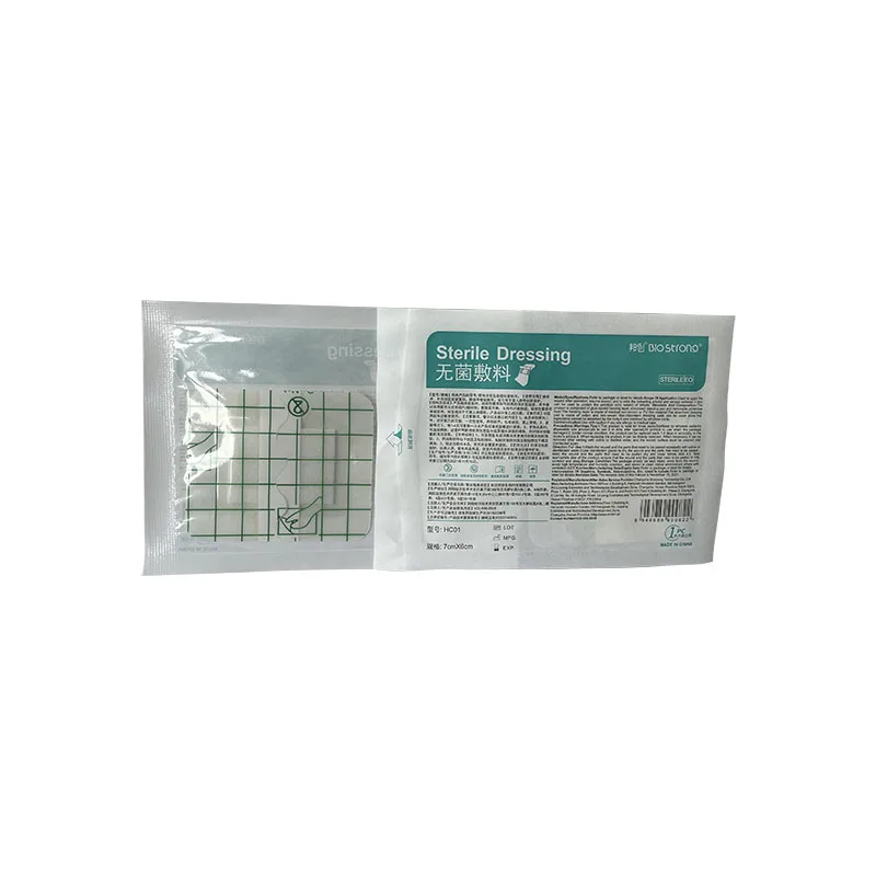 7x6cm Waterproof Medical Adhesive Transparent Wound Dressing Plaster ...
